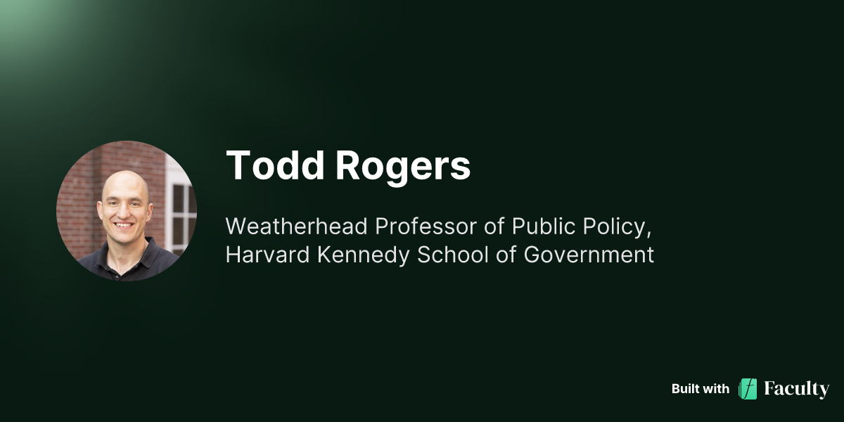 Todd Rogers